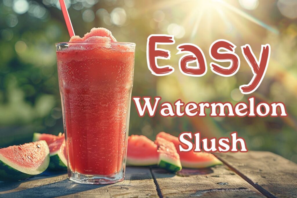 Easy Watermelon Slush Recipe - Home Cadet